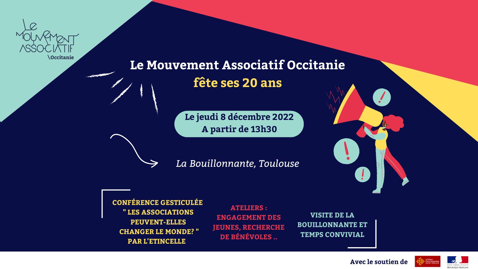 Les 20 ans du Mouvement associatif Occitanie